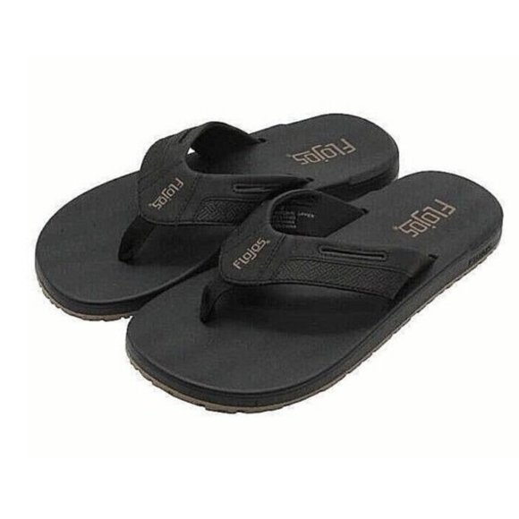 Flojos | Shoes | New Flojos Mens Memory Foam Flip Flop Sandals | Poshmark
